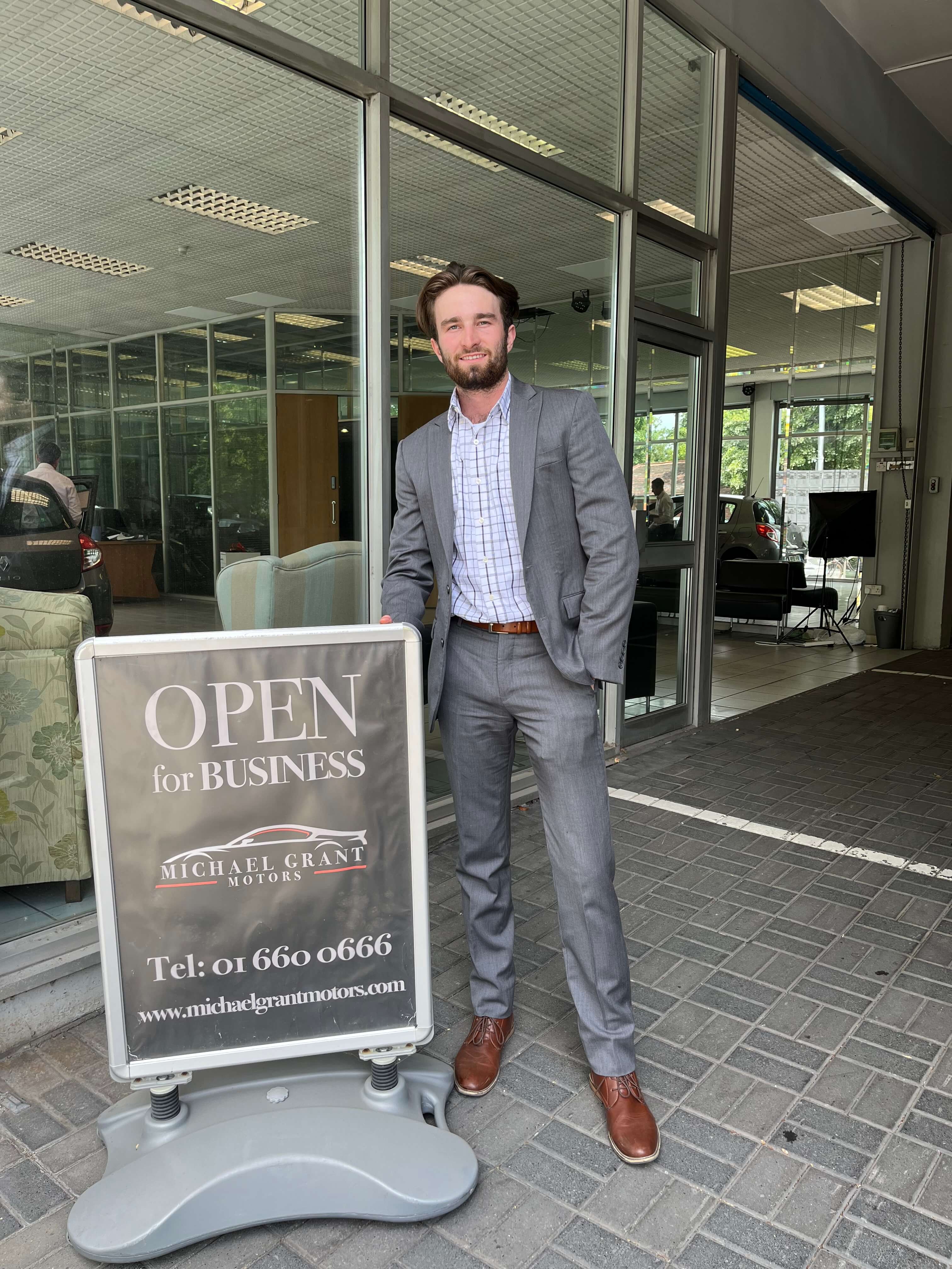 Internship Spotlight: Bryan Pearson, Michael Grant Motors | Eller ...