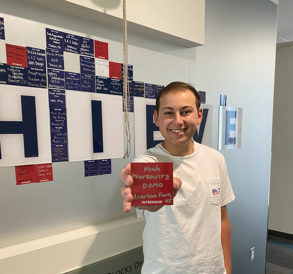 Internship Spotlight: Noah Markowitz, Domo | Eller College of Management