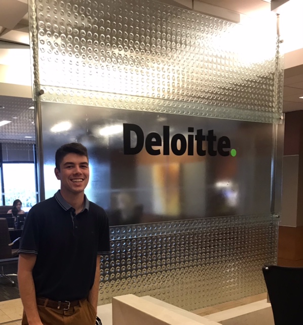 Internship Spotlight: Aaron Leucht, Deloitte | Eller College of Management